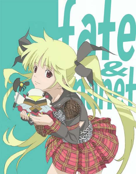 Magana Bardiche Fate Testarossa Lyrical Nanoha Mahou Shoujo Lyrical